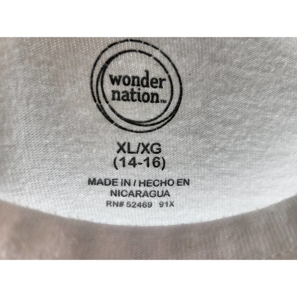 wonder nation | Shirts & Tops | Wonder Nation Long Sleeve White Youth ...